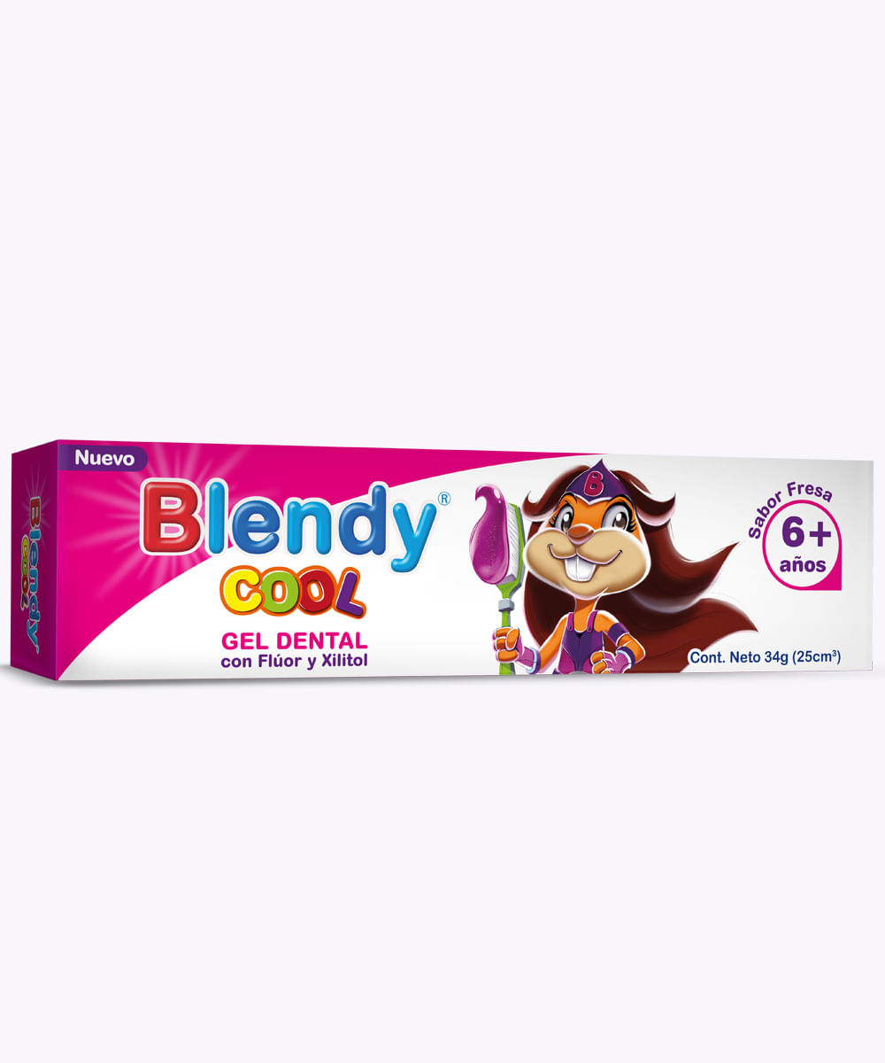 Blendy Pasta Cool Fresa - D`bebés