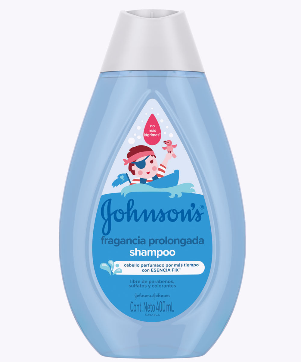 Jj Sh. Fragancia Prolongada 400 Ml - D`bebés