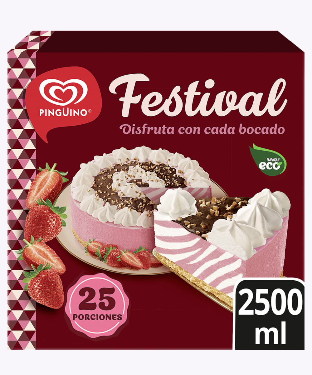 Pinguino Torta Helada Festival 2.5L - D`bebés