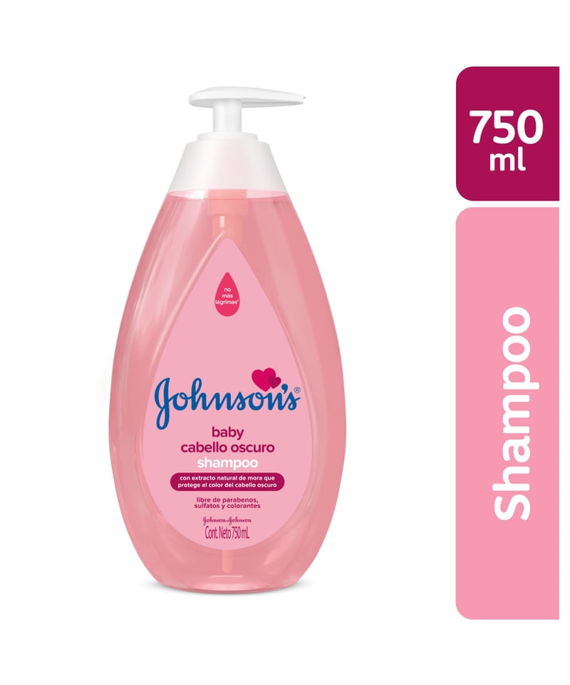 Jj Sh. Cabello Oscuro 750 Ml - D`bebés