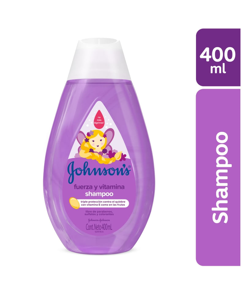 Jj Sh. Fuerza Y Vitamina 400 Ml - D`bebés