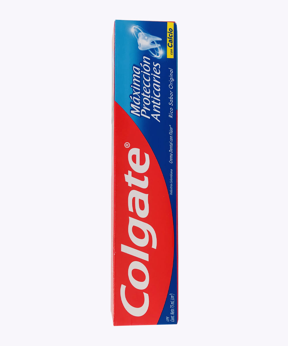 Colgate Pasta Maxima Proteccion 75Cc - D`bebés