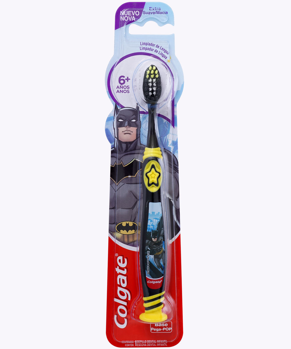 Colgate Cepillo Smiles Barbie And Batman 6 + Años - D`bebés