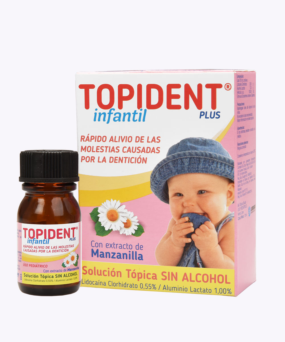 Topident Infantil Plus 10Ml - D`bebés
