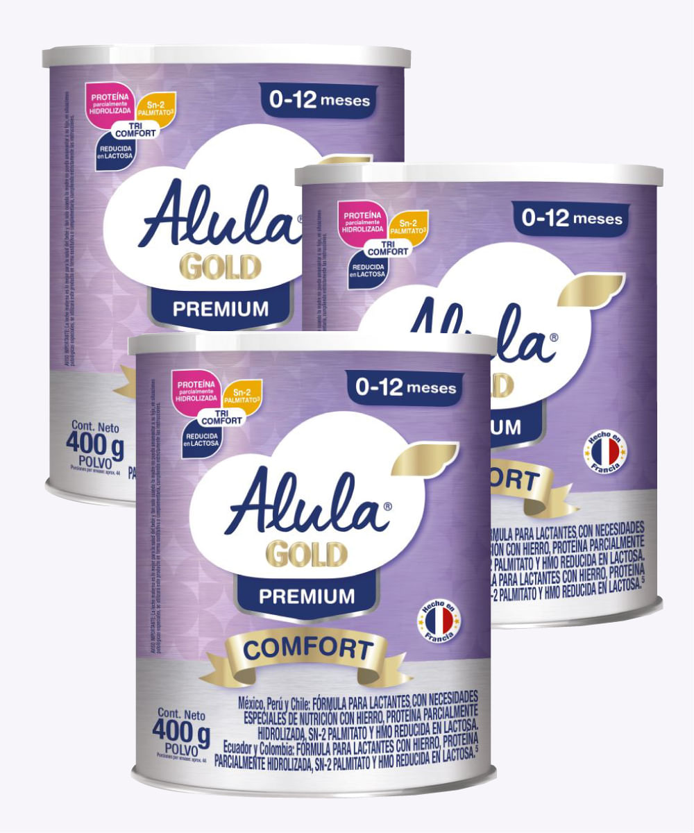 Alula Gold Premium Comfort 400 Gr Cua - D`bebés