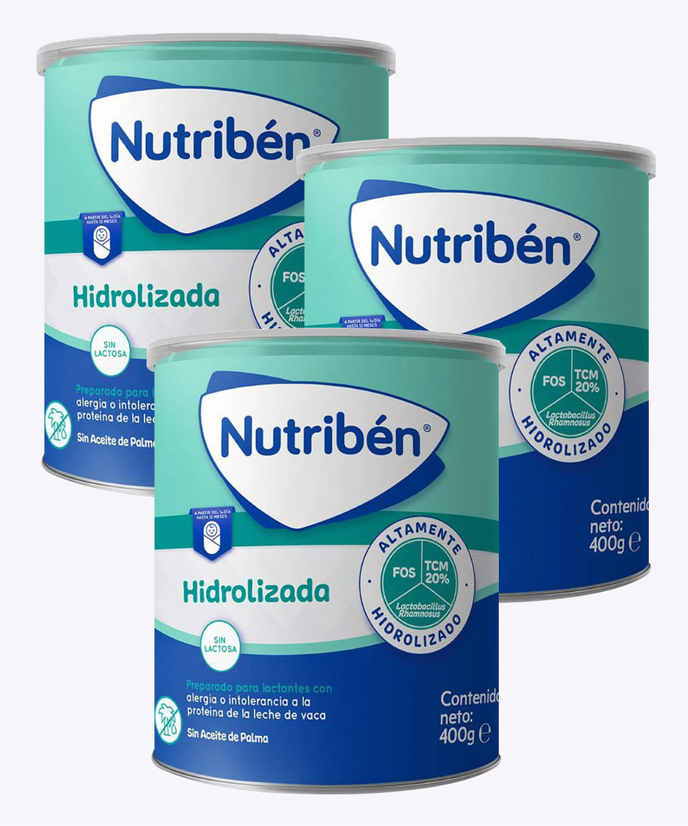 Nutriben Hidrolizada 400 Gr Cua - D`bebés